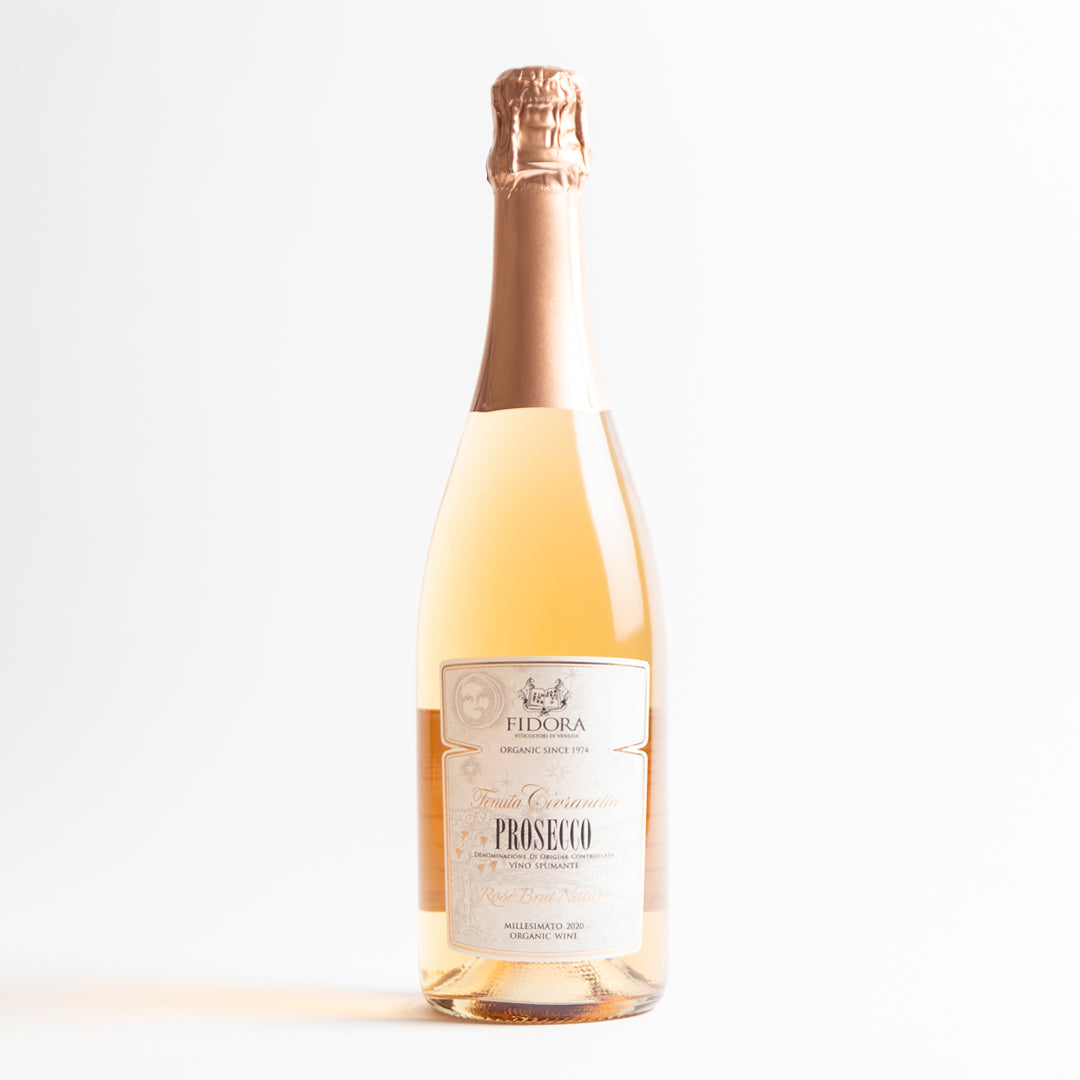 Prosecco Rose Brut Nature Millesimato, Fidora, Veneto, Italy 2020 – l ...
